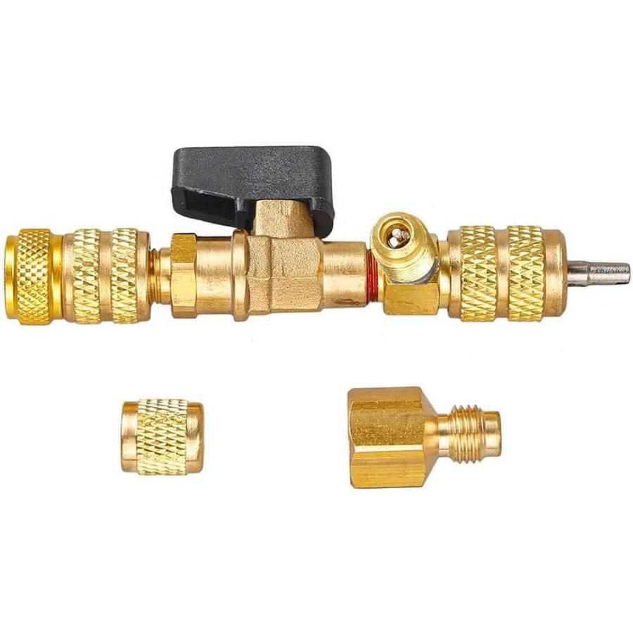 YWHWLX HVAC バルブコアリムーバー インストーラーツール R410 R22 エアコンバルブコア交換ツール 2サイズ 1/4”SAE 5/16 : s-b0cb82rx72 ...