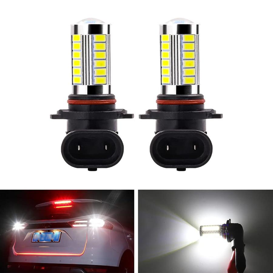 Aoling 9005 LED ヘッドライト、9005 HB3 ハイビーム用、HB4 LED、9006 HB4 フォグランプ、DC12V ホワイト、9 : フォレストジャパンYahoo ...