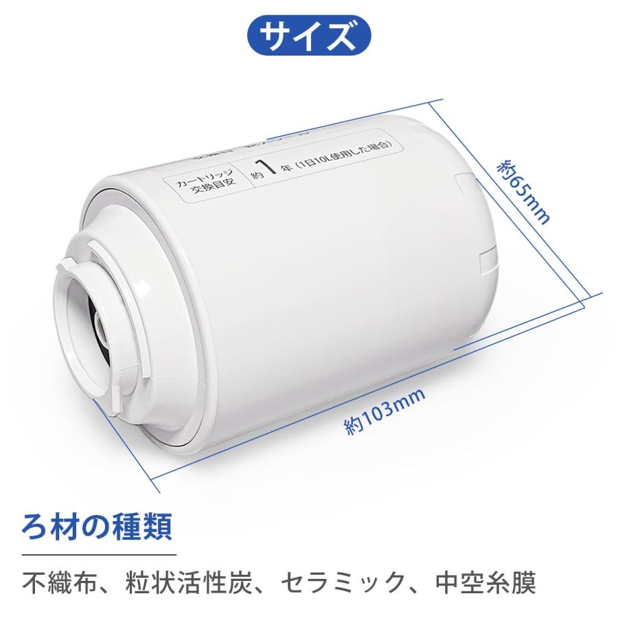 JOYES TK-CJ22C1 蛇口直結型浄水器 交換用カートリッジ17物質除去タイプ TK-CJ22 TK-CJ12 TK-CJ11 TK-CJ21 : s-b0d5h7k4f5 ...