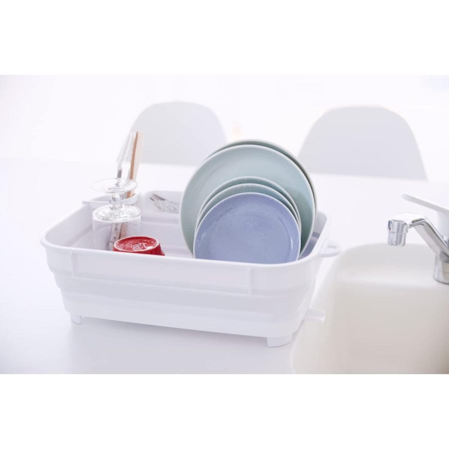 伊勢藤 折りたたみ水切りバスケット おりたたみ水切りバスケット ホワイト I-605（伊勢藤/ISETO）折り畳み 水切りラック : フォーマルショッピング - 通販 - Yahoo!ショッピング