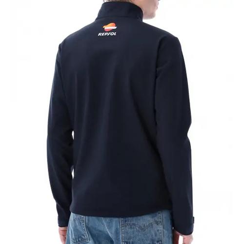 【50%OFFセール】2024 レプソル レーシング ソフトシェル ジャケット ネイビー 紺 公式 MotoGP バイク Repsol ...