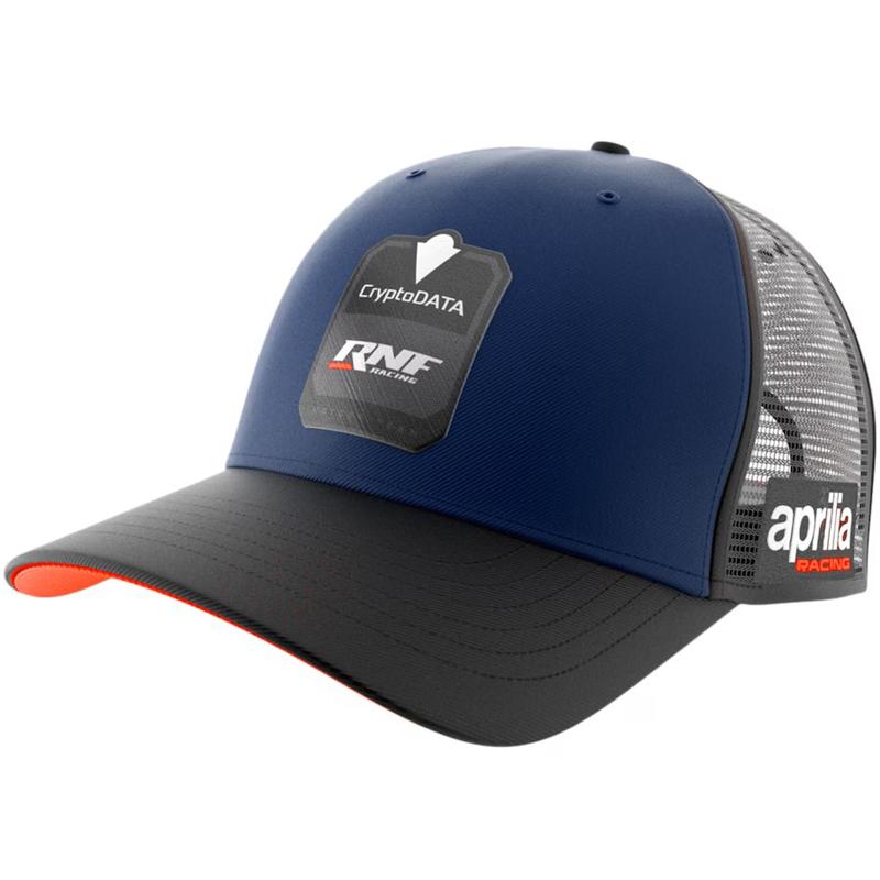 【50%OFFセール】2023 CryptoDATA アプリリア RNF レーシング チーム メッシュ ベースボール キャップ ネイビー 帽子 ...