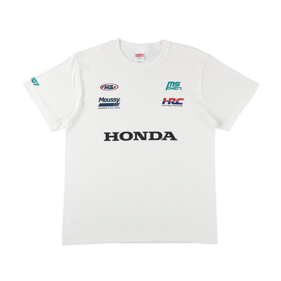 ホンダ HONDA×MOUSSY コラボ 日本GP限定 フロント ロゴ Tシャツ ホワイト 公式 オフィシャル F1 モータースポーツ HRC : Formula Sports - 通販 ...