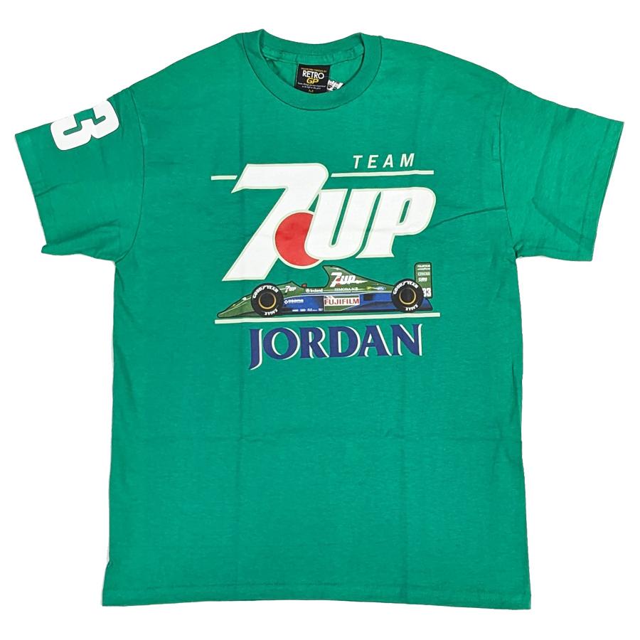 ジョーダン グランプリ 7up チーム #33 アンドレア デ チェザリス Tシャツ / グリーン レトロGP オフィシャル F1 : Formula Sports - 通販 - Yahoo ...