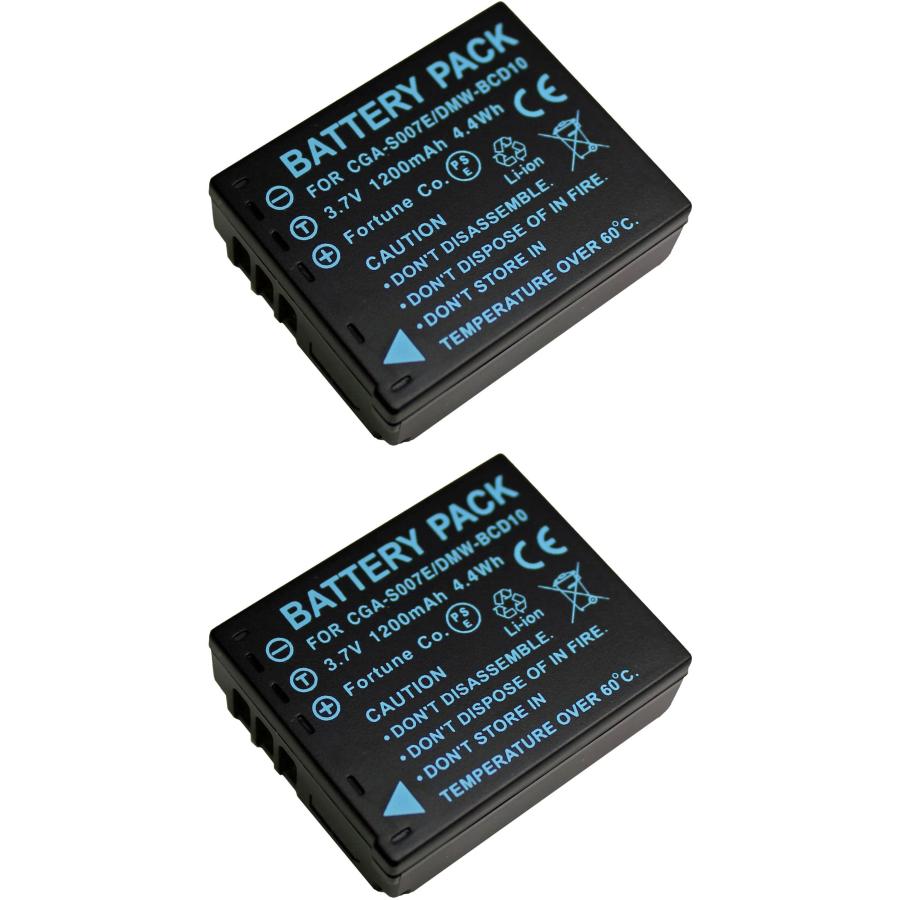 2個セット Panasonic パナソニック DMW-BCD10 互換バッテリー DMC-TZ3 等 対応 : フォルテッス - 通販 - Yahoo!ショッピング