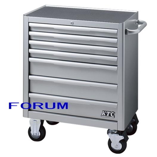 KTC 【会社様・事業所様 限定】 ローラーキャビネット EKW-1007 シルバー / 工具箱 ツールキャビネット : フォーラム - 通販 - Yahoo!ショッピング