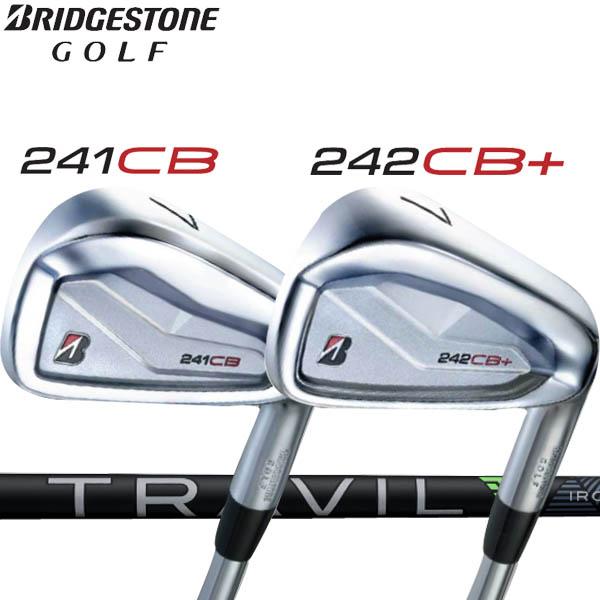 BRIDGESTONE ブリヂストンゴルフ 2024 NEW ツアーB 241CB/242CB+ アイアンセット 5本セット(#6〜#9,PW) [トラビル アイアン] カーボンシャフト ...