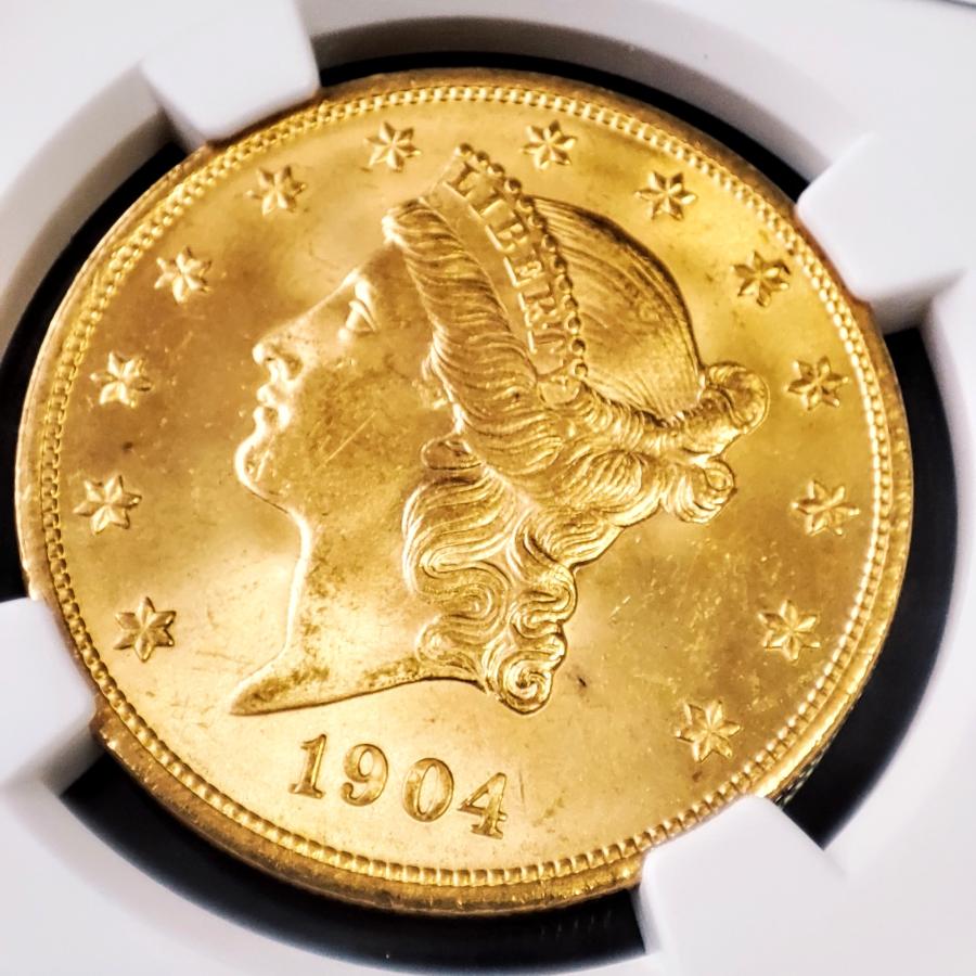 金貨 希少 アメリカ リバティヘッド 1904 20ドル アンティーク : 4つ葉のクローバー - 通販 - Yahoo!ショッピング