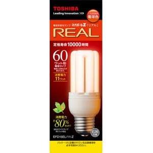 東芝 電球形蛍光灯 D15形・電球色ネオボールZリアル EFD15EL/11-Z EFD15E... : xb007jdjkg6 : Four Thousandストア - 通販 - Yahoo ...