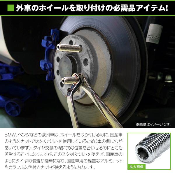 【メール便送料無料】スタッドボルト M14 P1.5 12mm/M12 P1.5 30mm 1本 :f0000229379:fourms - 通販 - Yahoo!ショッピング