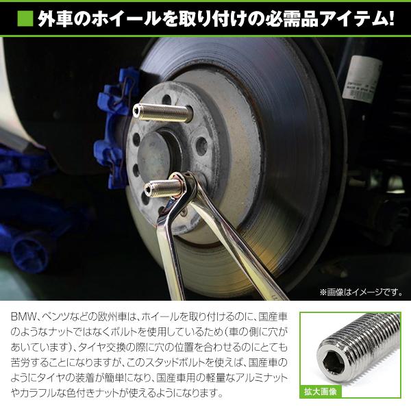 スタッドボルト M14 P1.5 12mm/M14 30mm 1本 : fourms - 通販 - Yahoo!ショッピング