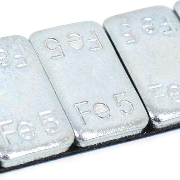 5g刻み 6kg バランスウェイト ホイールバランス 強力テープ 100本 (5g×1200個 6000グラム 6kg) バランスウエイト 両面テープ 鉄製 : fourms - 通販 ...