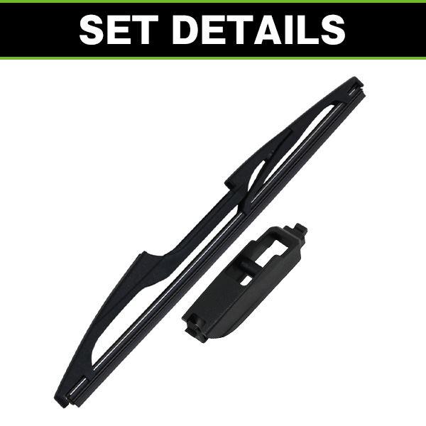 純正交換式 リアワイパー ダイハツ タフト LA900S LA910S R2.6〜 275mm リア ワイパー リヤ 後ろ ワイパーブレード ワイパーゴム : fourms - 通販 ...