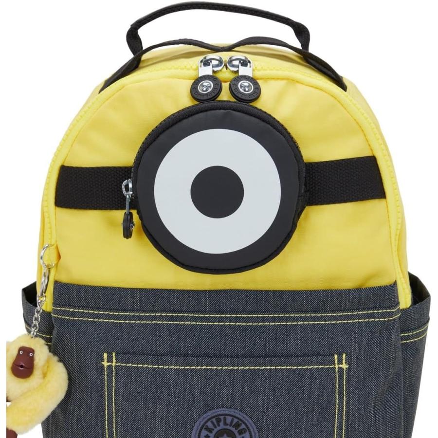 kipling（キプリング） 【新品】キプリング ミニオンズ コラボ ミニリュック イエロー デニム SEOUL S Minion Jeans ...