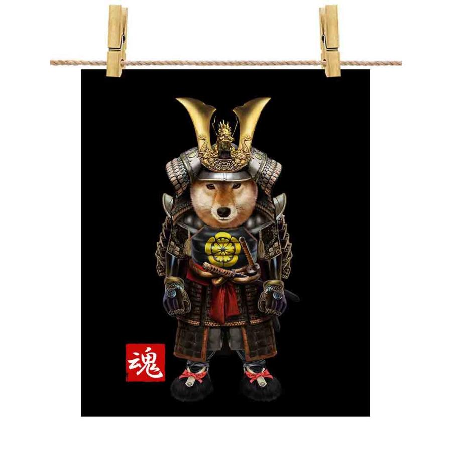 【柴犬 ドッグ 犬 いぬ 侍 将軍 日本 JAPAN】ポスター A1サイズ by Fox Republic : FOX REPUBLIC - 通販 - Yahoo!ショッピング