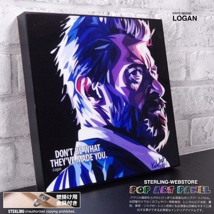 ポップアートパネル インテリア アート ポスター 絵 LOGAN ローガン キータタット シティケット Sサイズ 即納 : FAMOUS ...