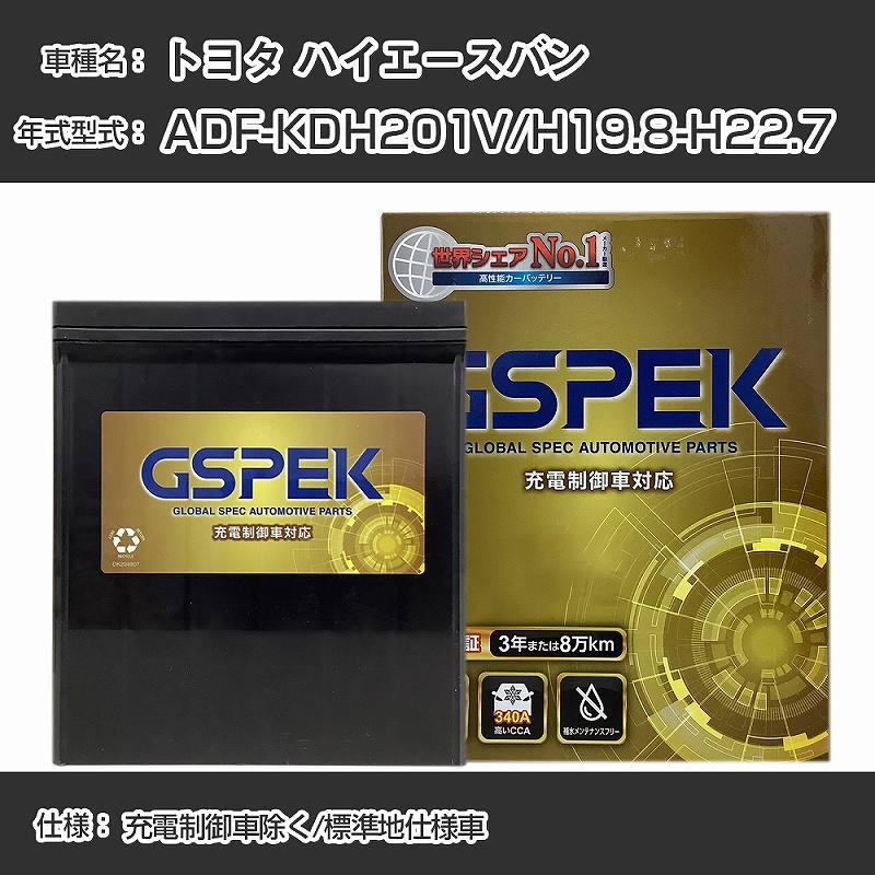 トヨタ ハイエースバンADF-KDH201V H19.8-H22.7 充電制御車除く 標準地仕様車 適合参考 デルコア G-120D31R/PL カーバッテリー 【H04006】 : Car ...