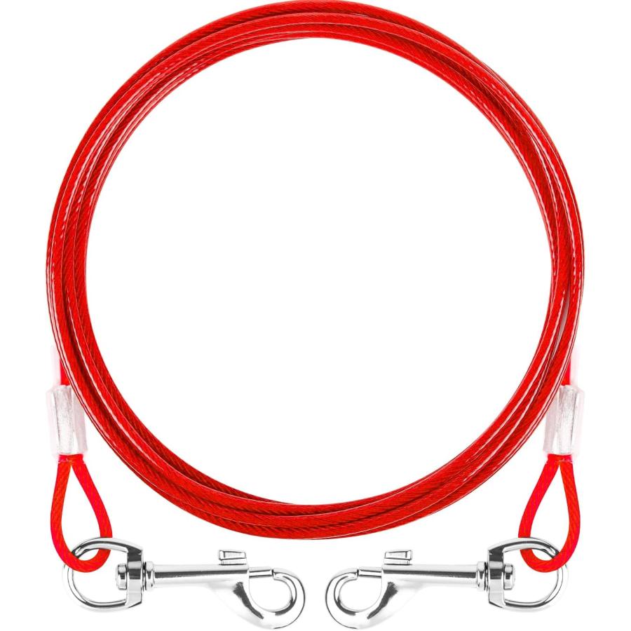 XiaZ係留ケーブル 犬 繋留 係留 リード 7.5m 第3代目軽量ナスカン 4mm繊細 ワイヤー 外飼い キャンプ 小型 中型 大型適応 : fr-online - 通販 - Yahoo ...