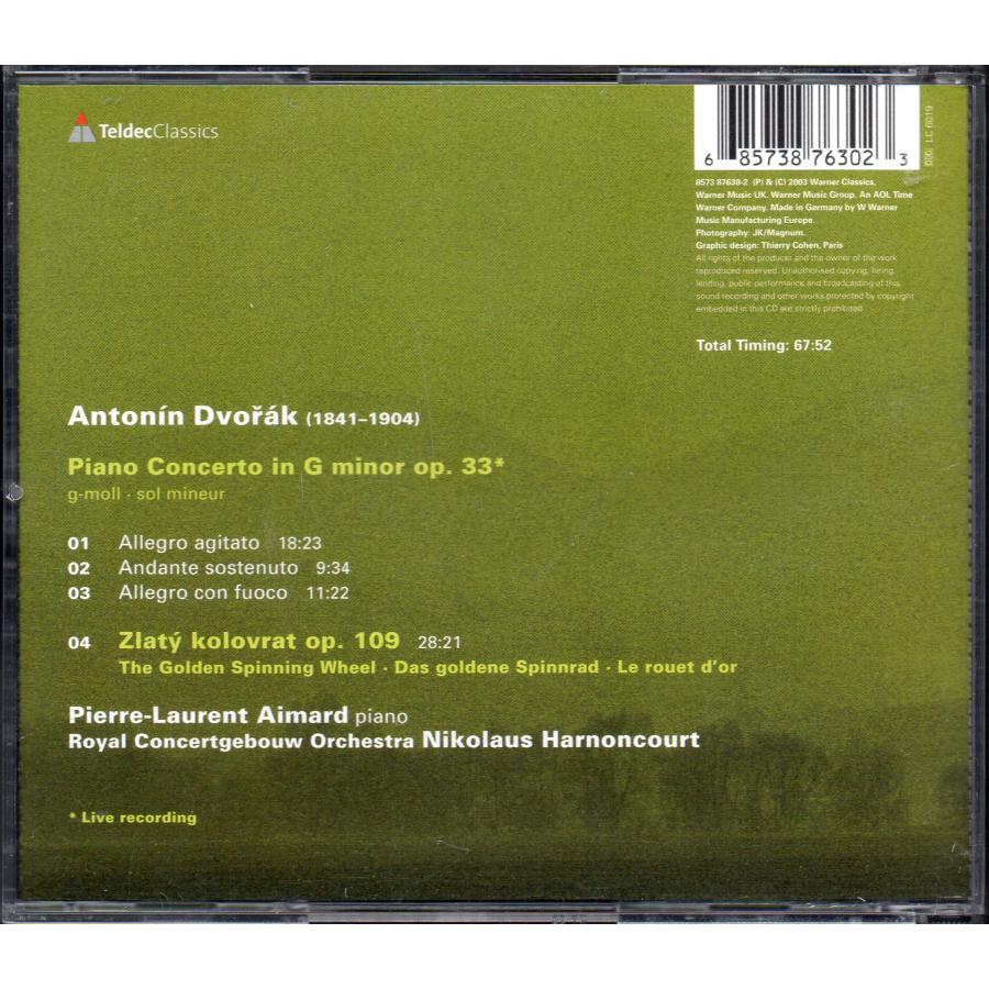 ドヴォルザーク：ピアノ協奏曲，金の紡ぎ車 エマール(p) アーノンクール＝KCO （TELDEC＊857387630） : ファルスタッフ - 通販 - Yahoo!ショッピング