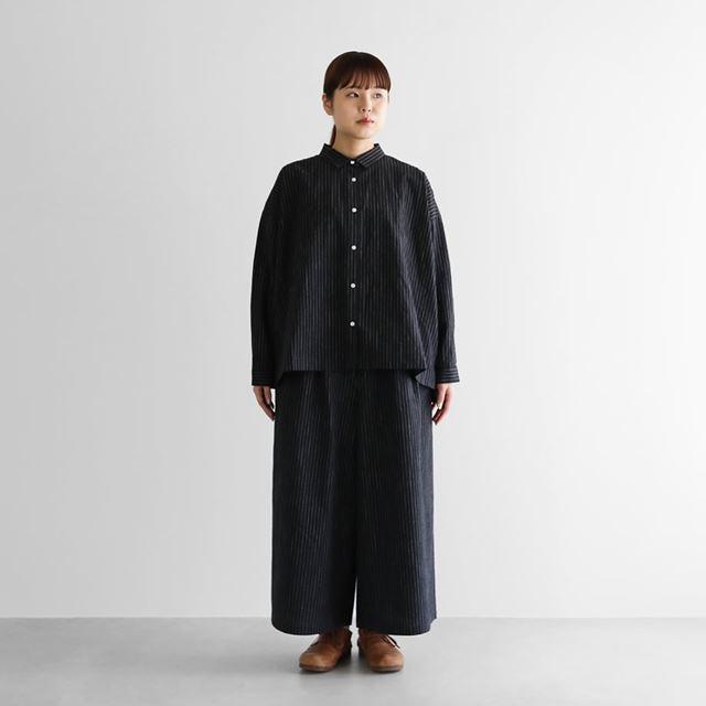 HUIS ハウス シーチングコットンスカートパンツ ブラックストライプ レディス : FRANK暮らしの道具 - 通販 - Yahoo!ショッピング