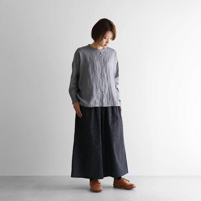 HUIS ハウス シーチングコットンスカートパンツ ブラックストライプ レディス : FRANK暮らしの道具 - 通販 - Yahoo!ショッピング