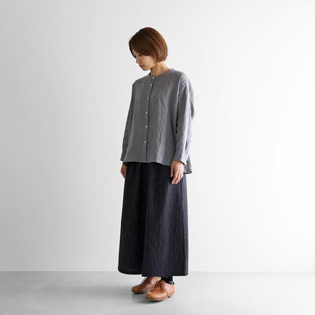 HUIS ハウス シーチングコットンスカートパンツ ブラックストライプ レディス : FRANK暮らしの道具 - 通販 - Yahoo!ショッピング