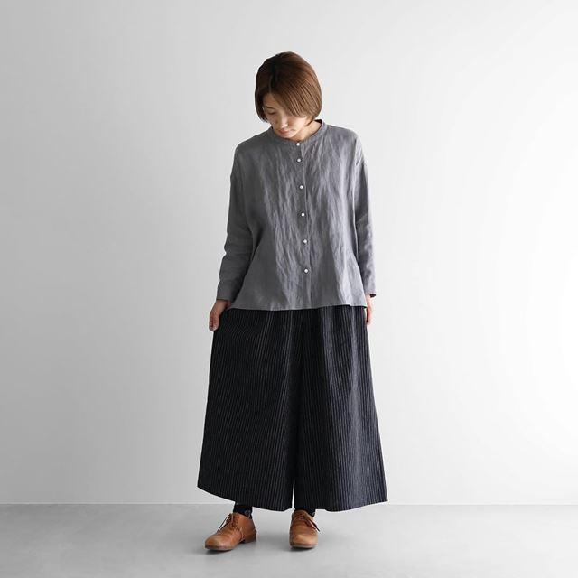 HUIS ハウス シーチングコットンスカートパンツ ブラックストライプ レディス : FRANK暮らしの道具 - 通販 - Yahoo!ショッピング