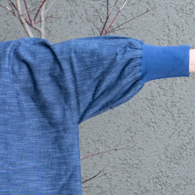 うなぎの寝床 久留米絣の割烹着 103cm丈 無地 サックスブルー KAPPOGI-103 : FRANK暮らしの道具 - 通販 - Yahoo!ショッピング