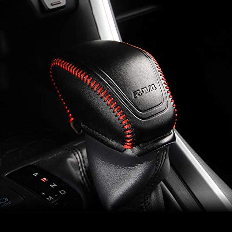 Onami トヨタ RAV4 ハンドル シフトグリップカバー シフトノブカバー 爪キズ防止 耐摩擦 内装パーツ インテリアパネル 新型 TO : frankshop03インボイス未対応 ...