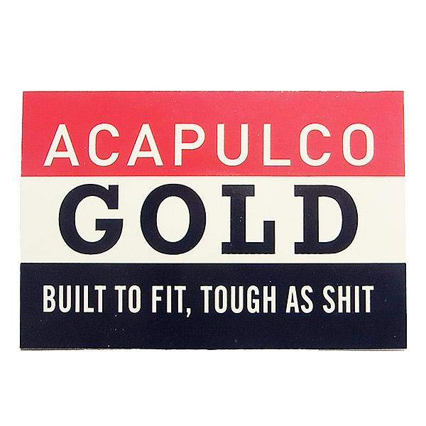 ACAPULCO GOLD アカプルコ ゴールド BUILT TO FIT STICKER ステッカー : frantic - 通販 ...