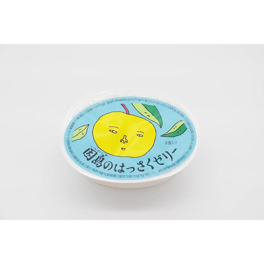 因島産 八朔の果肉入りゼリー 78g×10個 ＋ 食べやすい個包装スプーン10個 はっさくゼリー 来客用 ご家庭用 : にっぽん良品セレクト Yahoo!店 - 通販 - Yahoo!ショッピング