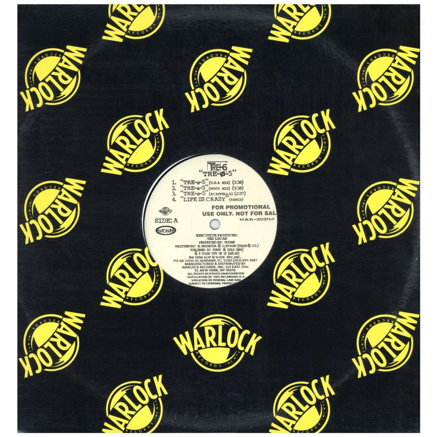 【レコード】TRE-6 - TRE-0-5 / LIFE IS CRAZY 12" US 1996年リリース : フリークスレコード レコード ...