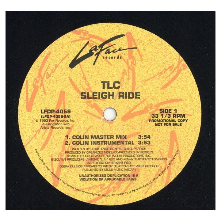 【レコード】TLC - SLEIGH RIDE 12" US 1993年リリース : フリークスレコード レコード販売 - 通販 - Yahoo!ショッピング