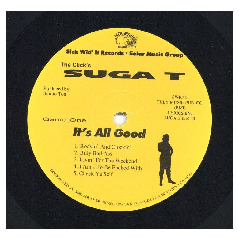 【レコード】SUGA T - IT'S ALL GOOD LP US 1993年リリース : フリークスレコード レコード販売 - 通販 - Yahoo!ショッピング