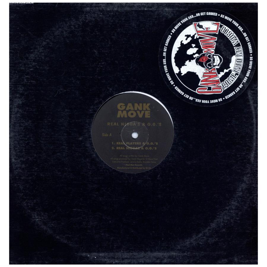 【レコード】GANK MOVE - REAL NIGGA'S & O.G.'S 12" US 1995年リリース : 109175 ...