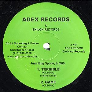 【レコード】JUNE BUG SPADE & M-80 - TERRIBLE / GAME 12" US 2004年リリース : フリークス ...