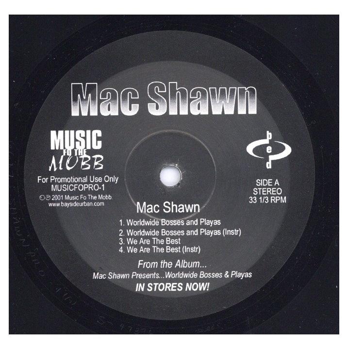 【レコード】MAC SHAWN - Worldwide Bosses & Playas / Niggahs Ain't Got To Love ...