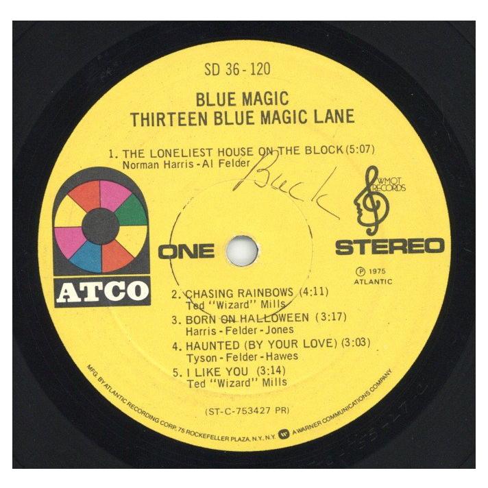 【レコード】BLUE MAGIC - THIRTEEN BLUE LANE LP US 1975年リリース : フリークスレコード レコード ...
