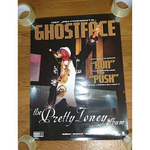 GHOSTFACE KILLAH - THE PRETTY TONEY ALBUM (ポスター) POS US 2004年リリース ...