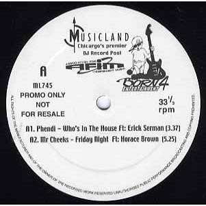 【レコード】Phendi ft Eric Sermon / Allure Nucci Ray-O - Who's In The House ...