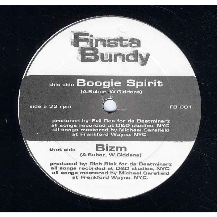 【レコード】FINSTA BUNDY - BOOGIE SPIRIT / BIZM 12" US 1998年リリース : フリークスレコード レコード販売 - 通販 - Yahoo!ショッピング