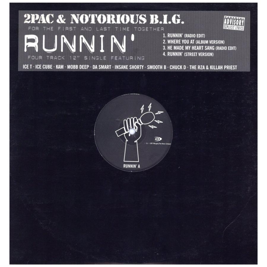 【レコード】2Pac & Notorious B.I.G. / Mobb Deep, Ice Cube RZA - Runnin' Where ...