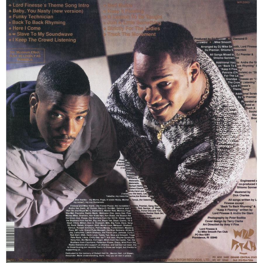 【レコード】LORD FINESSE & DJ MIKE SMOOTH - FUNKY TECHNICIAN (RI) LP US 1997年 ...