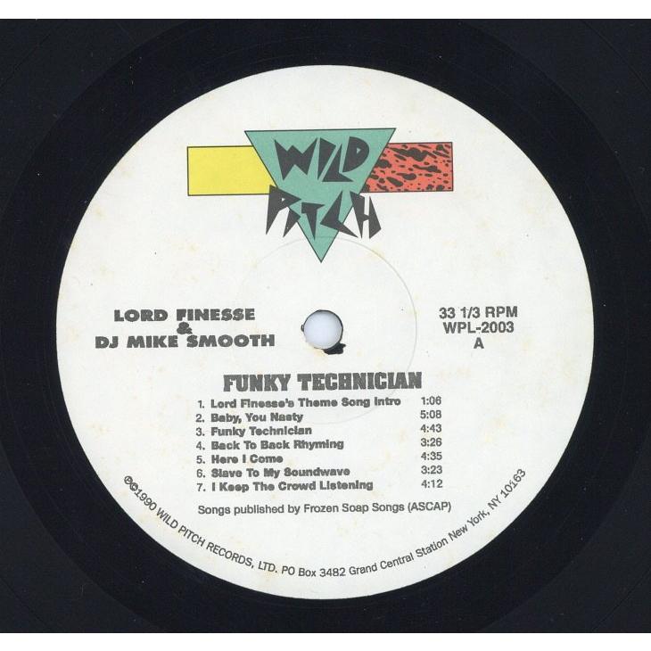 【レコード】LORD FINESSE & DJ MIKE SMOOTH - FUNKY TECHNICIAN (RI) LP US 1997年 ...