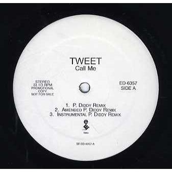 【レコード】TWEET - CALL ME-P DIDDY REMIX / BOOGIE 2 NITE 12" US 2002年リリース ...