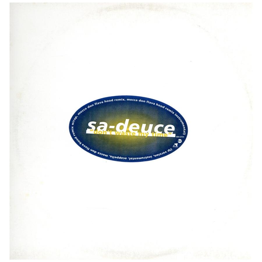 【レコード】SA-DEUCE - DON'T WASTE MY TIME (PROMO) 12" US 1995年リリース : フリークス ...