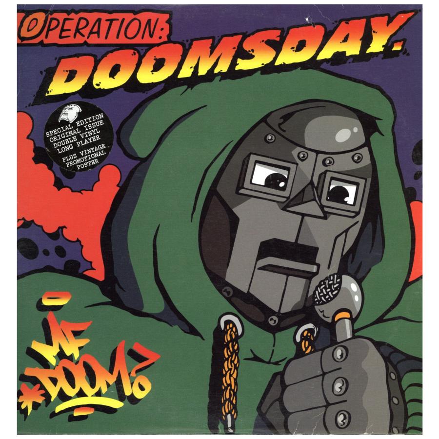 【レコード】MF DOOM - OPERATION: DOOMSDAY (RI) 2xLP US 2008年リリース : フリークスレコード ...