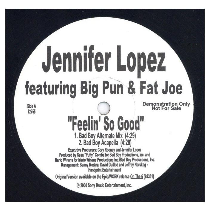 【レコード】JENNIFER LOPEZ - FEELIN' SO GOOD (Promo) 12" US 2001年リリース : フリークス ...