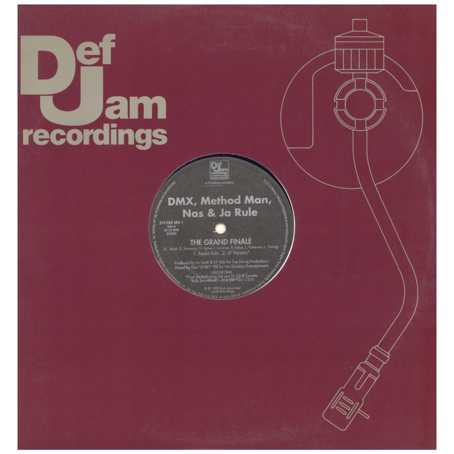 【レコード】DMX, METHOD MAN, NAS & JA RULE - THE GRAND FINALE 12" US 1998年 ...