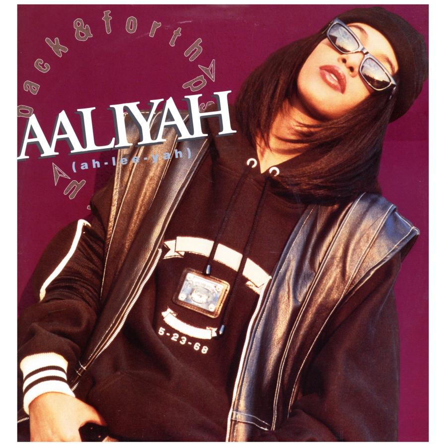 【レコード】AALIYAH - BACK & FORTH (UK POSTER JACKET) 12" UK 1994年リリース ...
